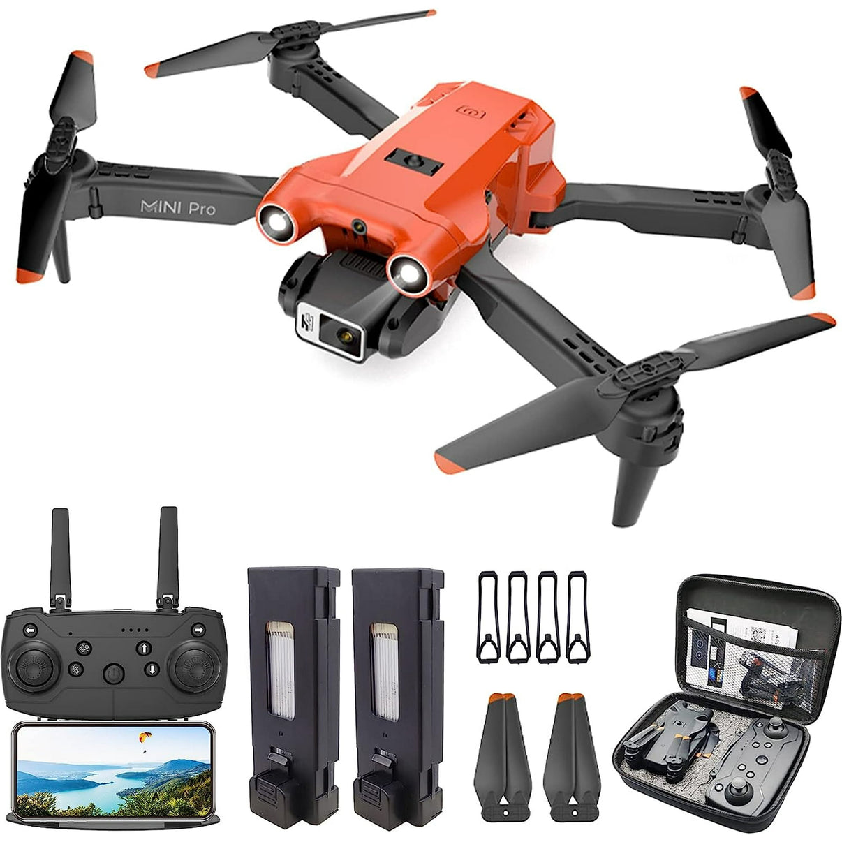 BEEPRINCESS Drone with Dual Camera for Adults Kids, 1080P HD FPV Camer ...